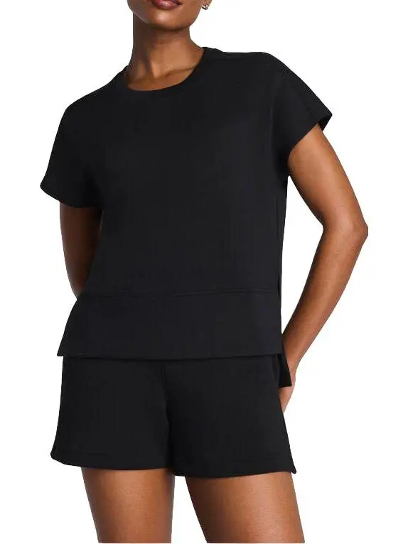 Spanx Air Essentials Crewneck T-shirt - Very Black