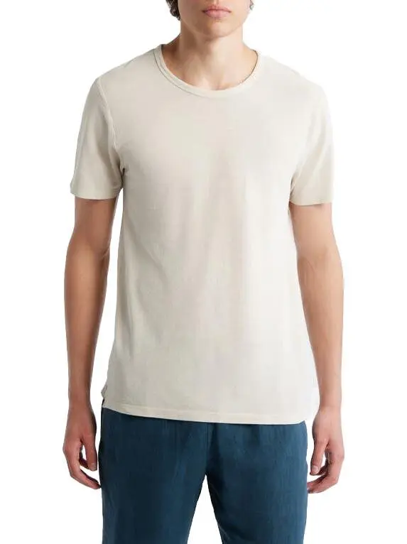 ALEX CRANE Organic Cotton Crewneck T-shirt - Cream