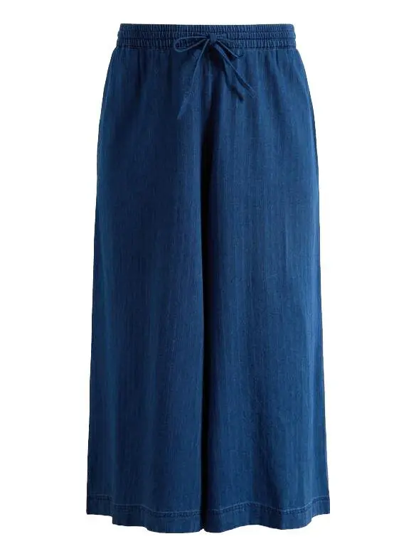 SEASALT CORNWALL Eskelli Culottes - Mid Wash