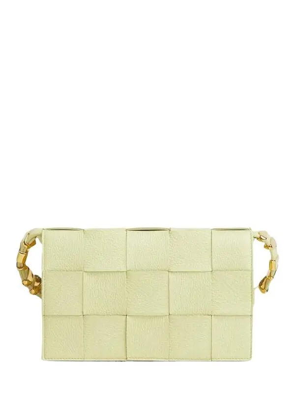 Bottega Veneta Grained Leather Cassette Bag - Zest Washed