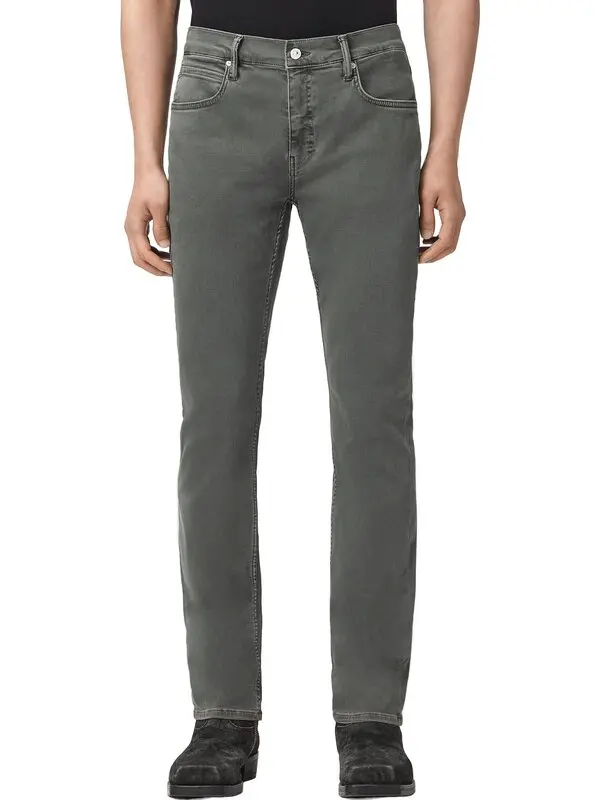ALLSAINTS Sid Skinny Denim Jeans - Grey