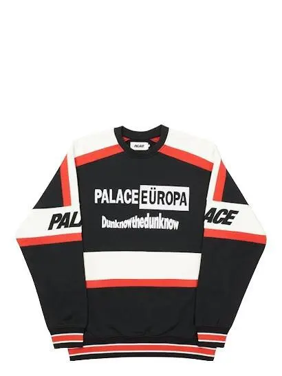 PALACE Europa Crew - Black