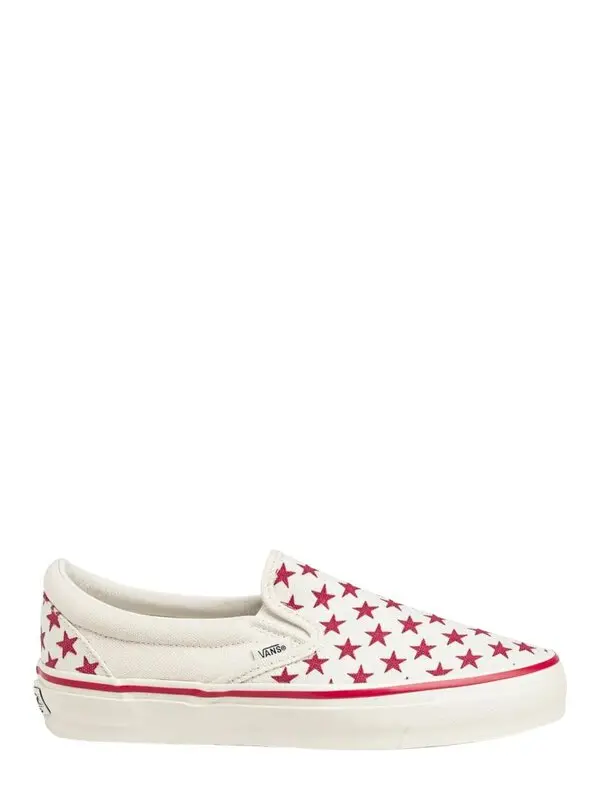 VANS Premium Classic Slip-on "starsin - Racing Red/marshmallow