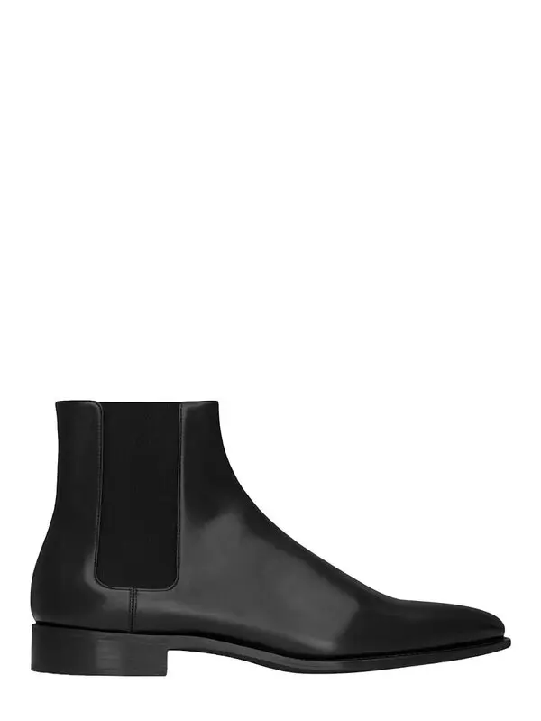 Saint Laurent Adrien Chelsea Boot - Black