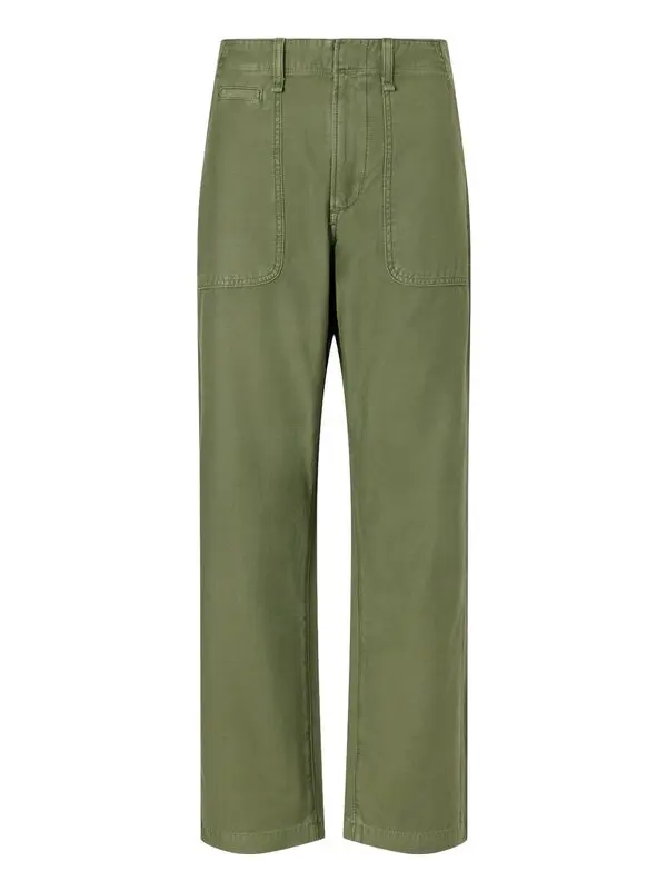Citizens Of Humanity Winslow Utility Cotton Straight-leg Pants - Green