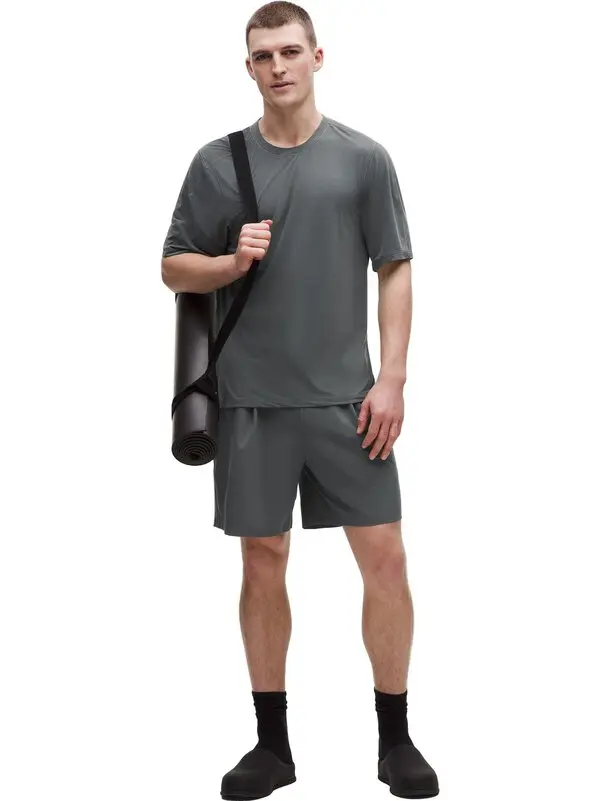 Lululemon Balancer Relaxed-fit Short - Onyx Grey