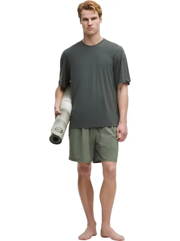 Lululemon Balancer Relaxed-fit Short - Willow Leaf