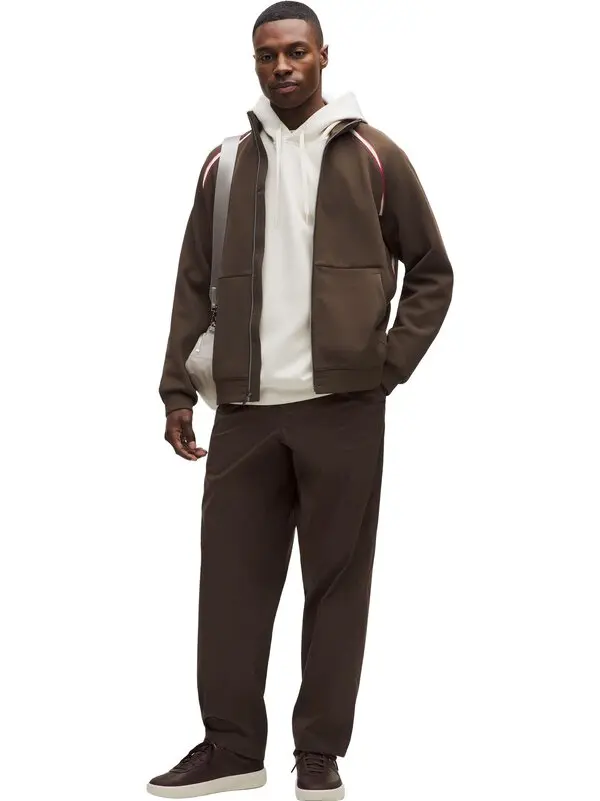 Lululemon Zero Tucks Relaxed-fit Tapered Trousers - Walnut Crunch