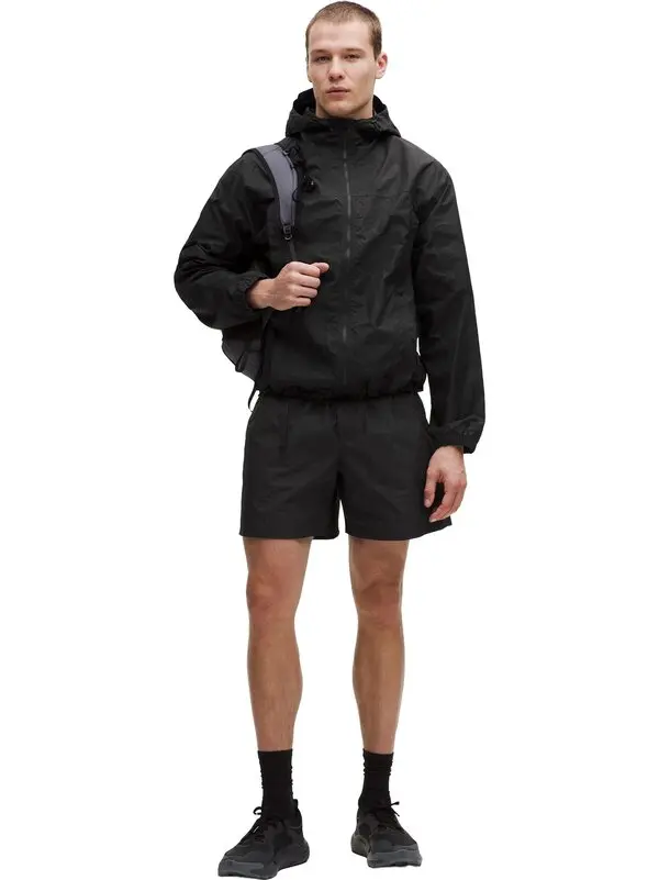 Lululemon Uv-protective Water-repellent Hiking Shorts - Black