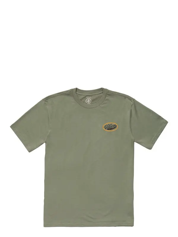 Volcom Parts And Services Short Sleeve Tee - Brown Olive