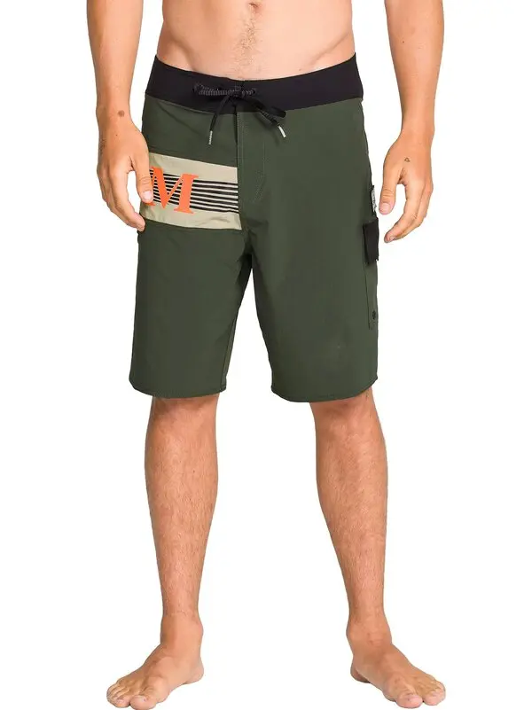 Volcom Liberator Mod Board Shorts - Squadron Green