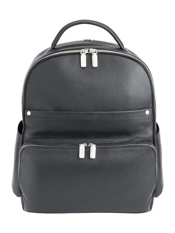 ROYCE NEW YORK 13" Laptop Executive Travel Backpack - Black