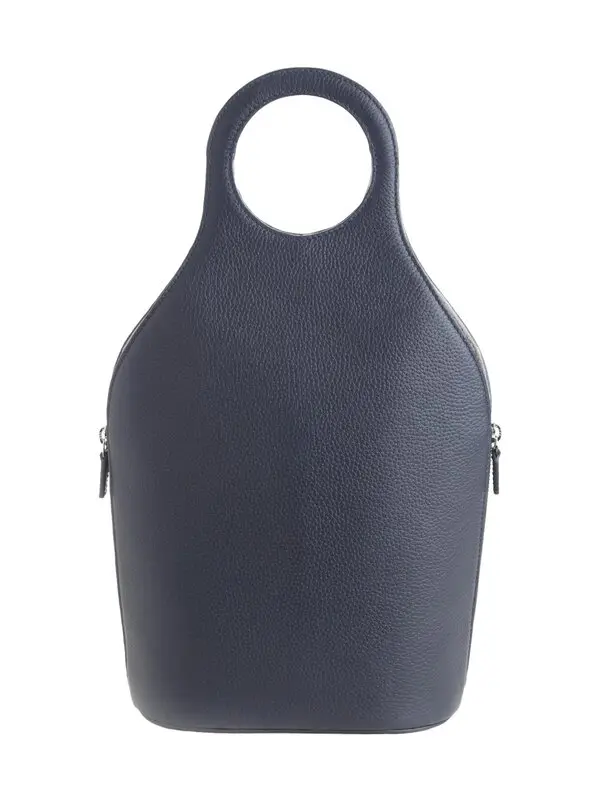 ROYCE NEW YORK Double Wine & Champagne Bottle Tote - Blue