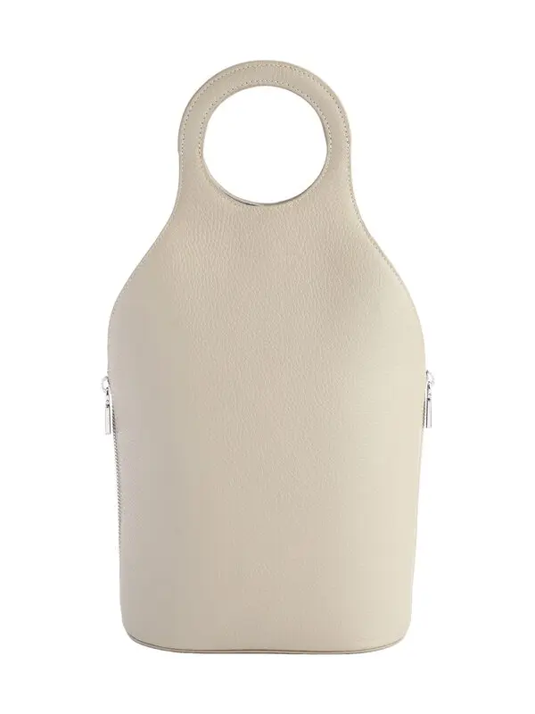 ROYCE NEW YORK Double Wine & Champagne Bottle Tote - Taupe