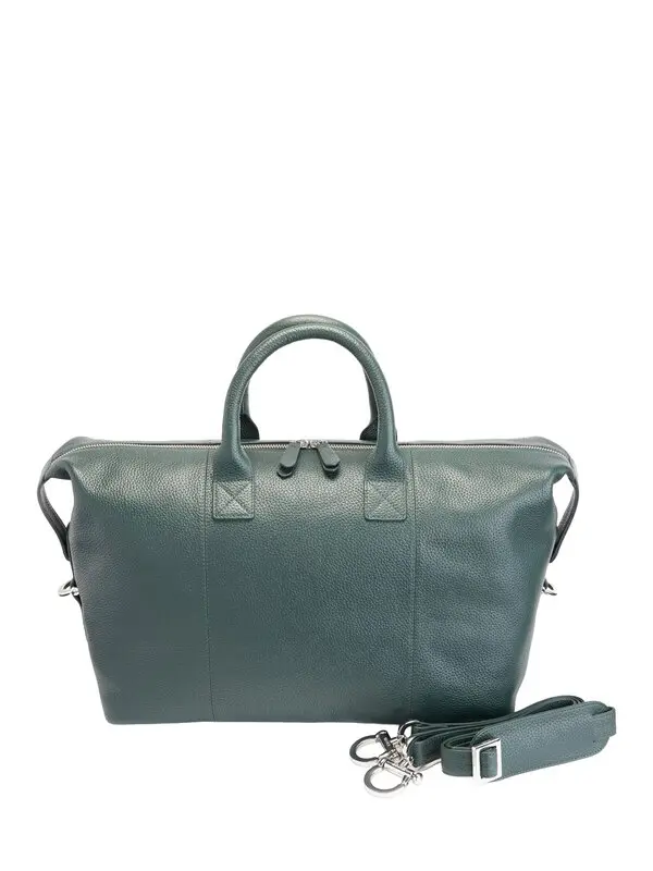 ROYCE NEW YORK Executive Overnight Travel Duffel Bag - Dark Green