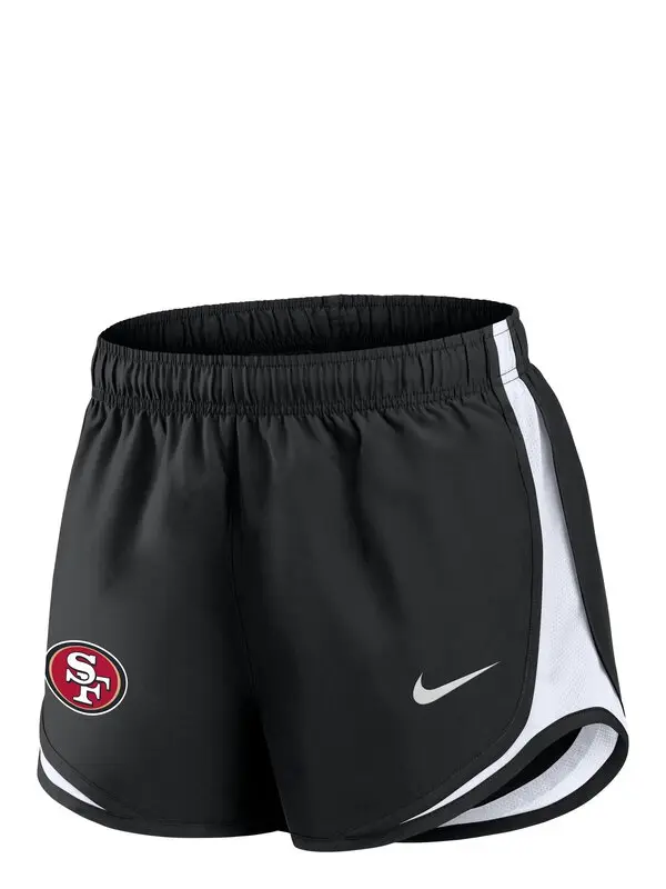 Nike San Francisco 49ers Dri-fit Nfl Tempo Shorts - Black