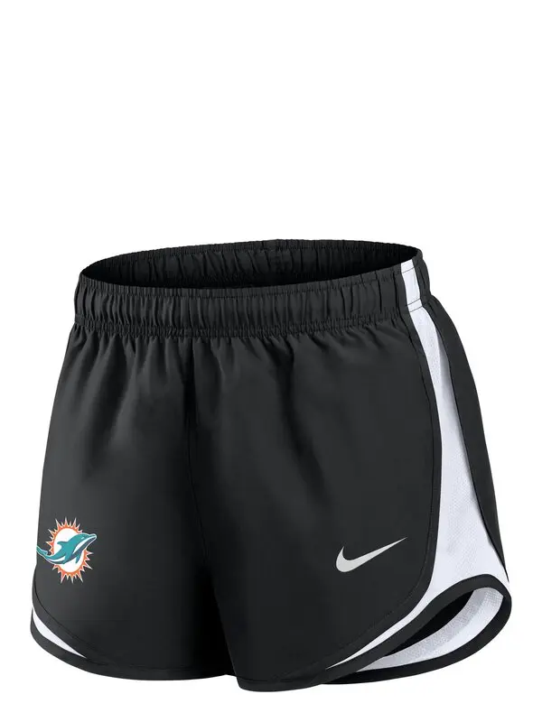 Nike Miami Dolphins Tempo Dri-fit Nfl Shorts - Black
