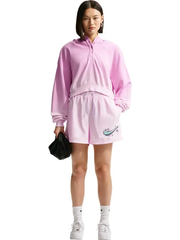 Nike Essentials Mid-rise Woven Shorts - Pink