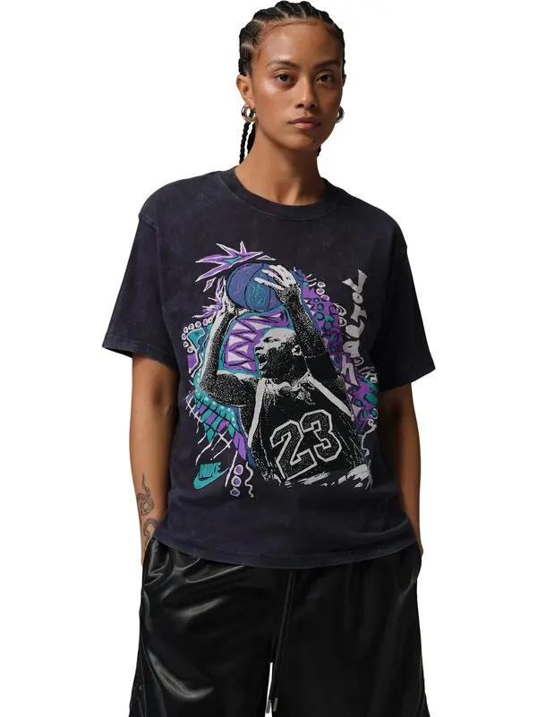 JORDAN Flight Graphic T-shirt - Black