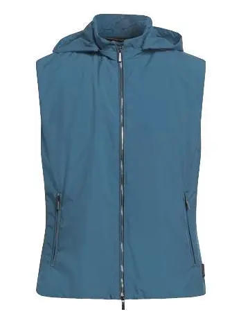 MOORER Sleeveless Zip Up Vest - Green