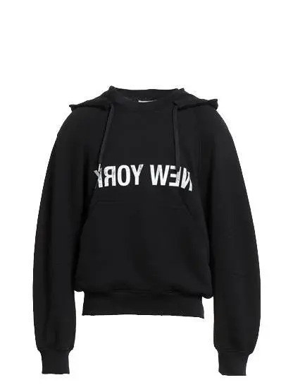 Helmut Lang Cotton French Terry Hoodie - Black