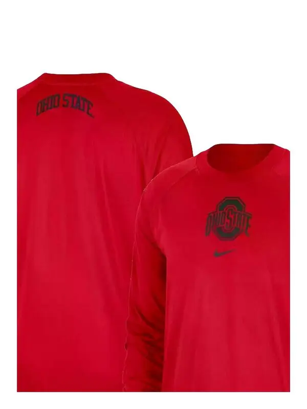 Nike Ohio State Raglan T-shirt - Red
