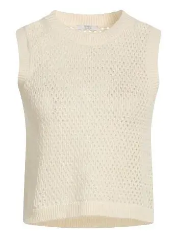 Peserico Sleeveless Crewneck Sweater - White