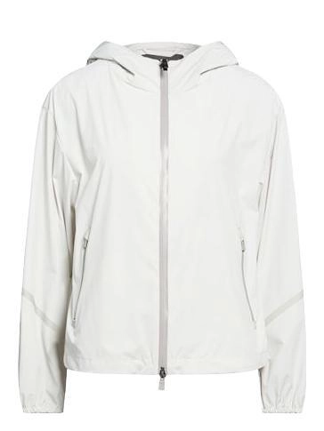 Herno Polyamide And Elastane Blend Windbreaker Jacket - Light Grey