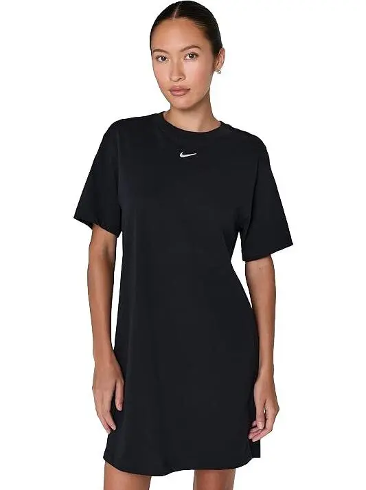 Nike Chill Knit Oversized T-shirt Dress - Black
