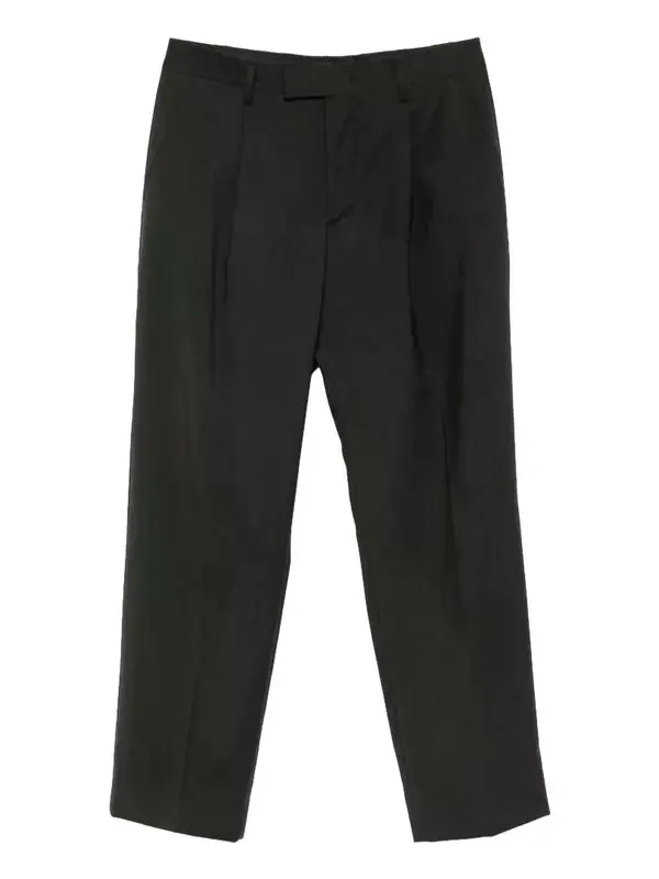 LOW BRAND Kim Pleated Trousers - Grey