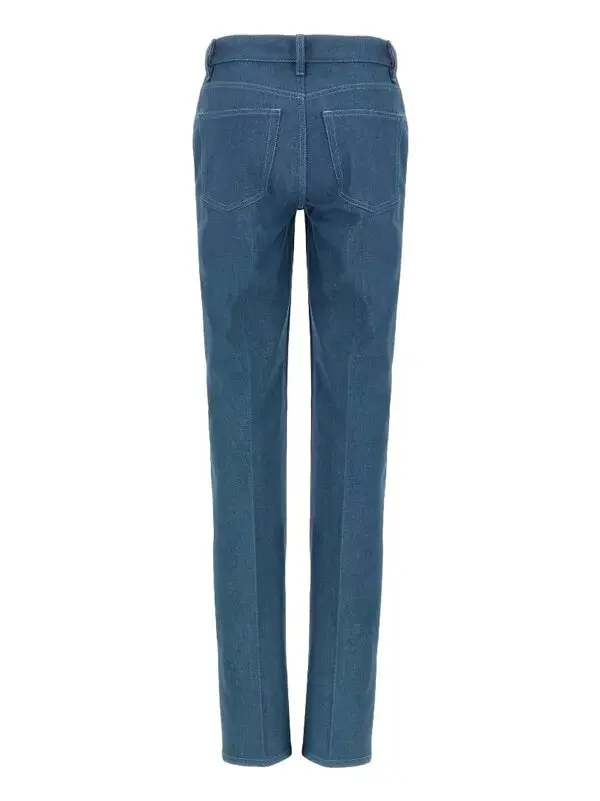 Gucci Morsetto Detail Jeans - Blue