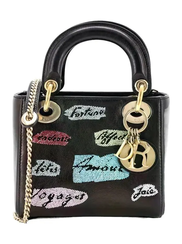 Dior Lady Chain Bag - Black