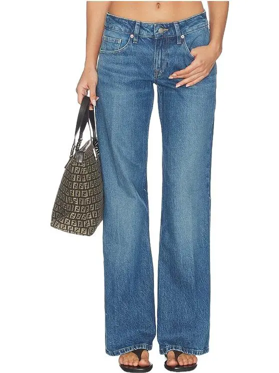 Good American Good Low Rise Loose Jeans - Indigo1224