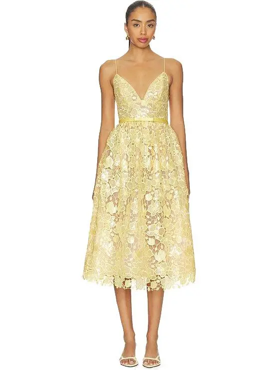Retrofete Eulalia Lace Dress - Yuzu