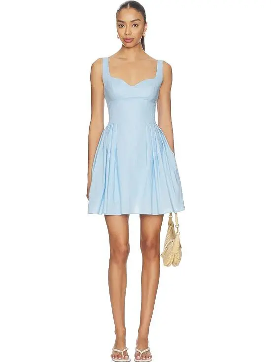 Peixoto Eden Mini Dress - Cloud Blue