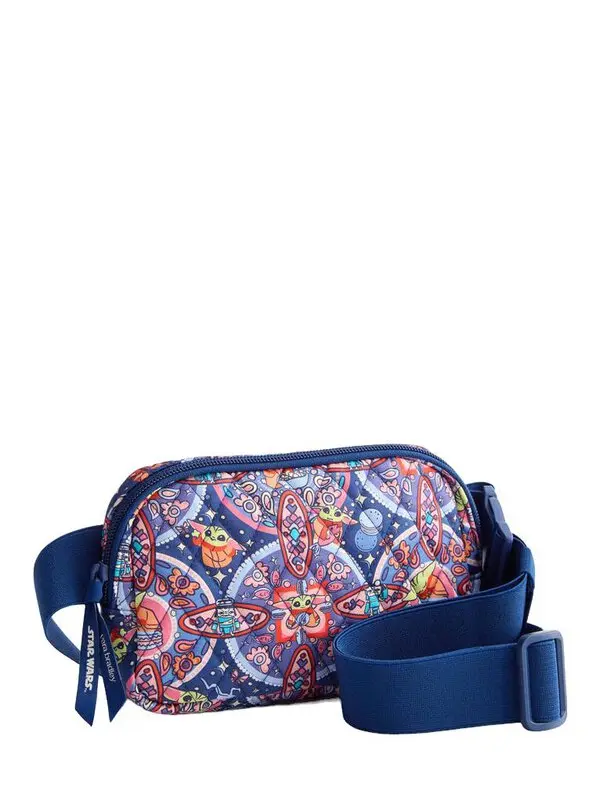 VERA BRADLEY Star Wars Grogu Medallion Woodward Small Belt Bag - Blue