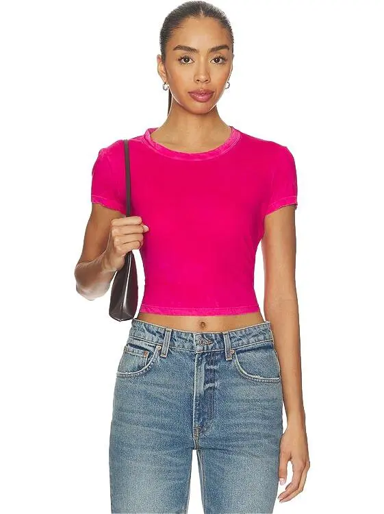 Cotton Citizen The Standard Baby Tee - Vintage Royal Fuchsia
