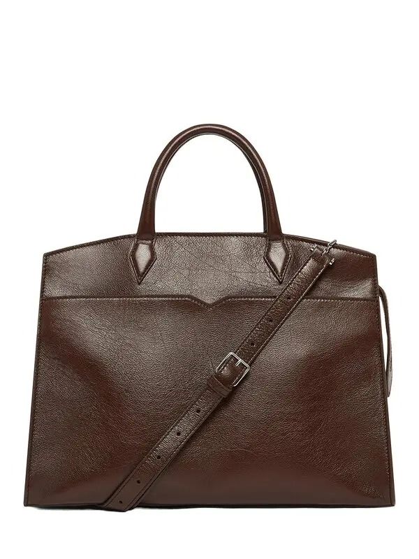 METIER Pendulum 36 Leather Bag - Walnut