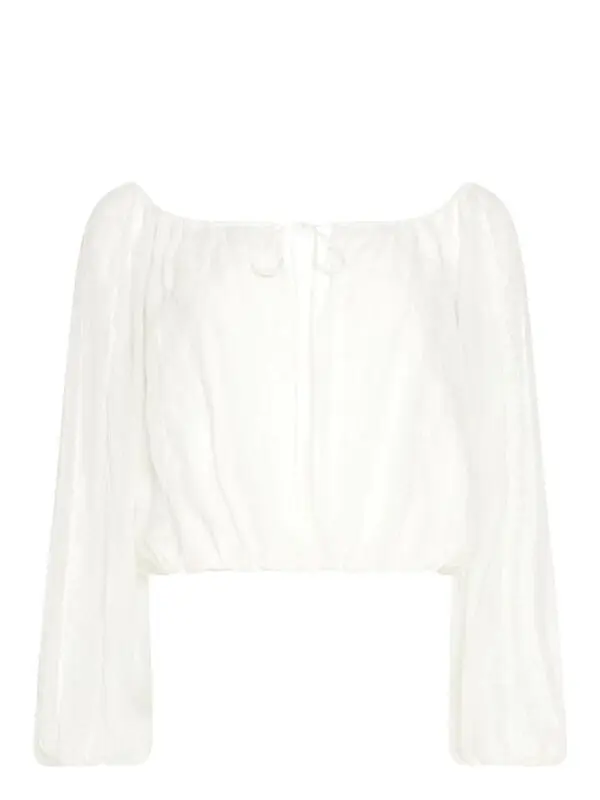 Amanda Uprichard Dallas Top - Ivory