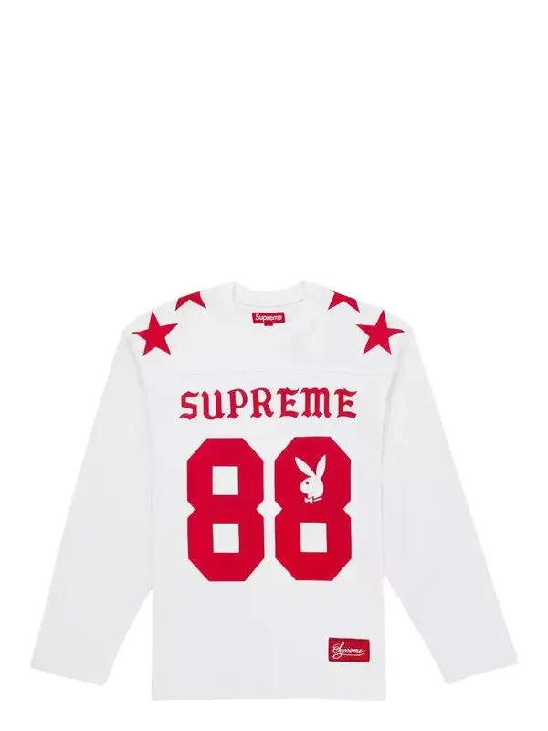 Supreme Playboy Football T-shirt - White