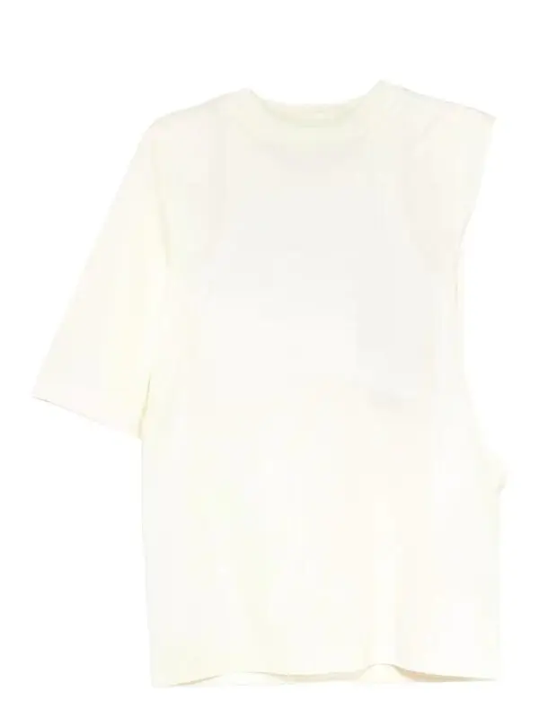 Toga Asymmetrical Sleeveless Top - Neutrals