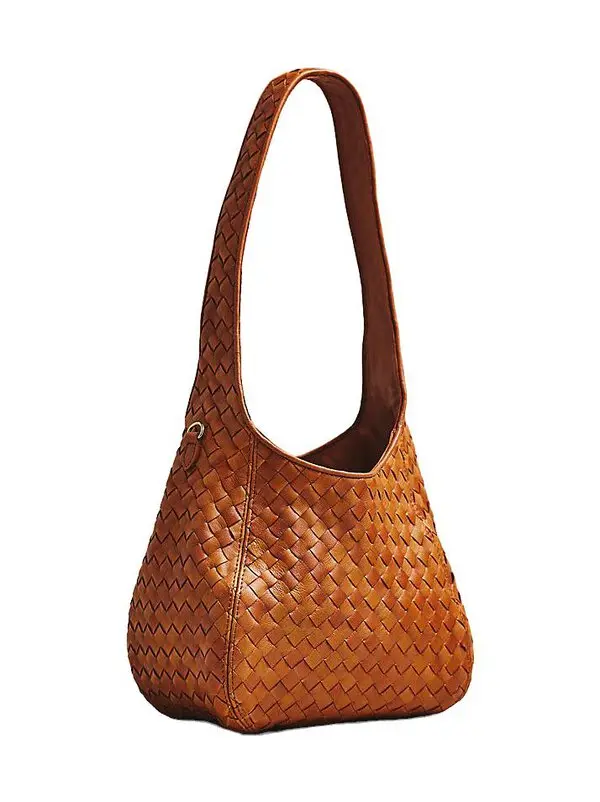 Clare V. Petit Bando Woven Hobo Bag - Natural