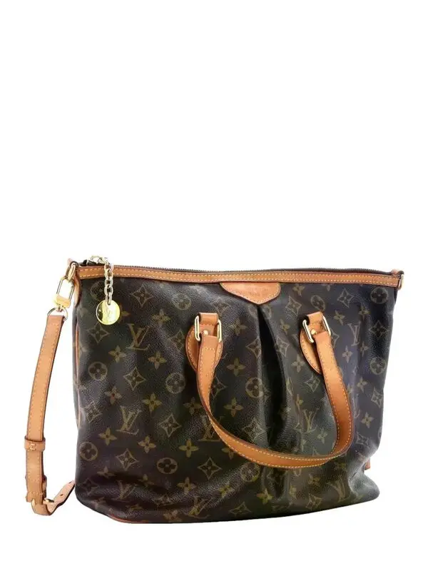 LOUIS VUITTON Monogram Canvas Palermo Gm Tote Bag - Brown