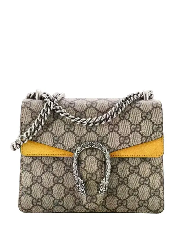 Gucci Dionysus Gg Coated Canvas Mini Crossbody Bag - Brown