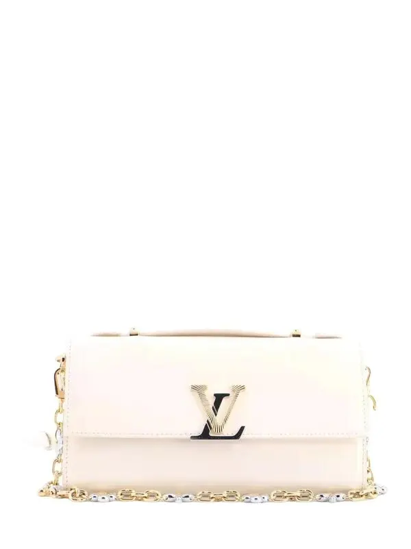 LOUIS VUITTON Capucines Wallet On Chain - Neutrals