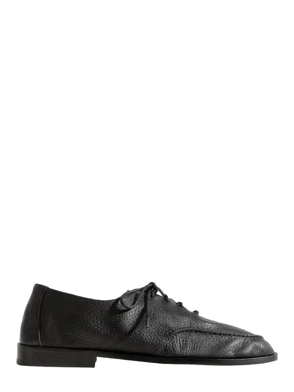 Hereu Deconstructed Lace-up Shoes - Black