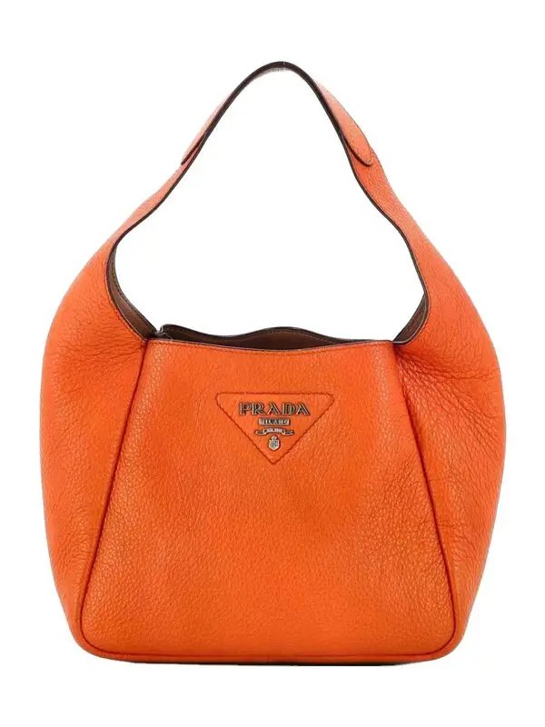 Prada Dynamique Hobo Bag - Orange