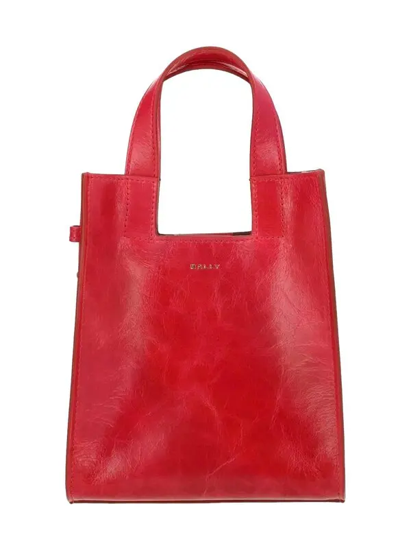 Bally Logo-plaque Shoulder Bag - Red