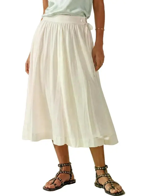 Vanessa Bruno Guillaume Midi Skirt - White