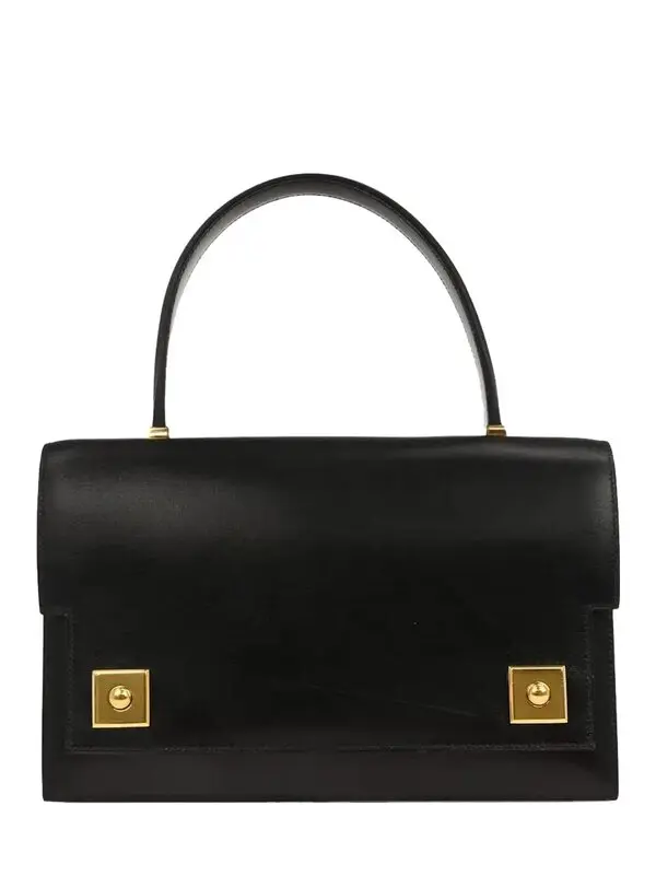 Hermès Piano Leather Handbag - Black